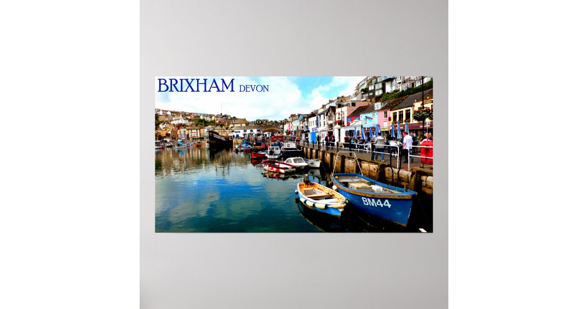 brixham poster | Zazzle