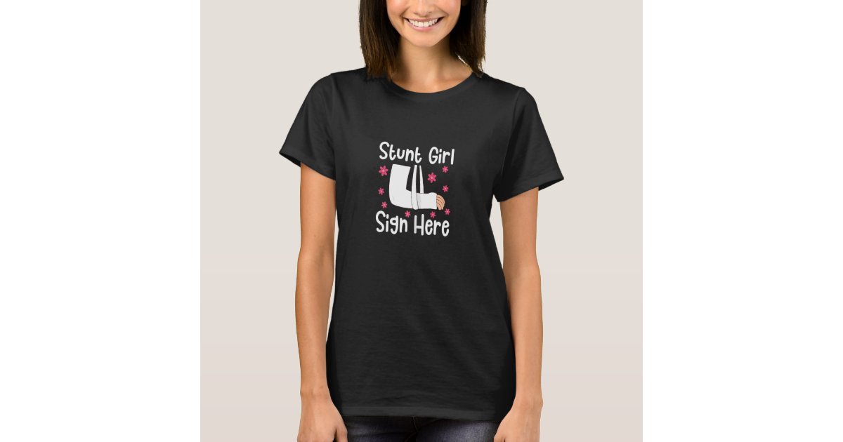 Broken Arm Bone Injury Arm Sling Cast Get Well Soo T-Shirt | Zazzle