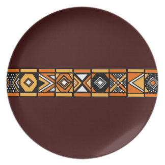 African Dinner Plates, African Party Plates