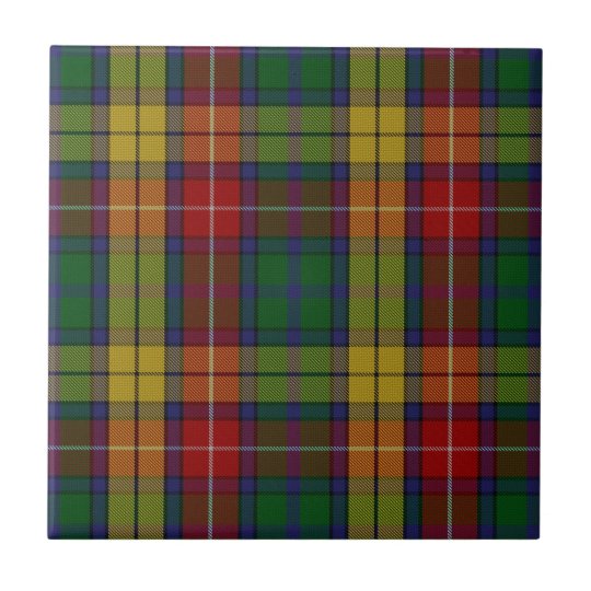 Buchanan Clan Hunting Tartan Plaid Tile | Zazzle.co.uk