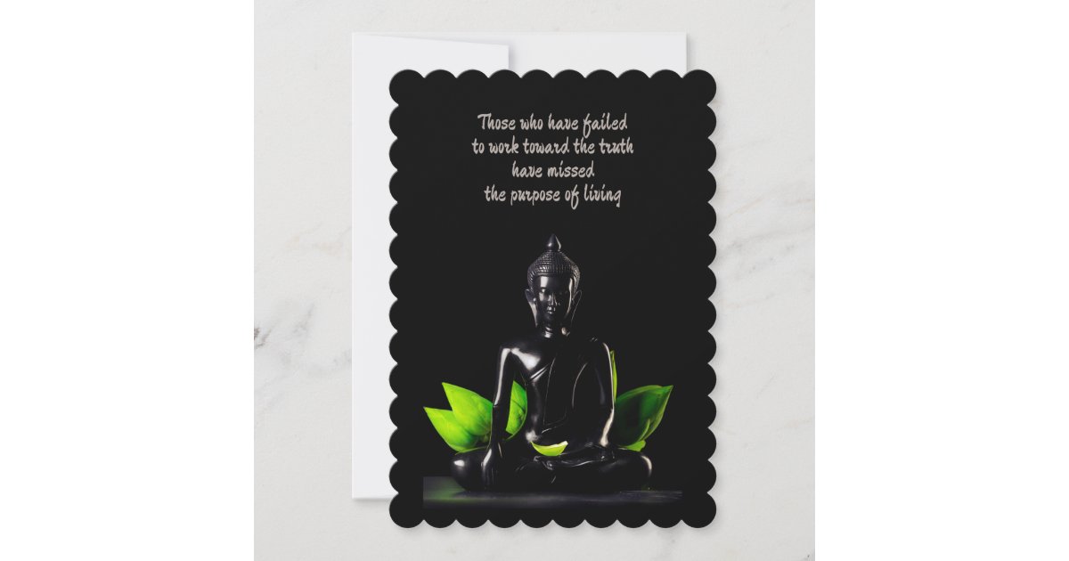 Buddha Quote 1 card / invitation | Zazzle
