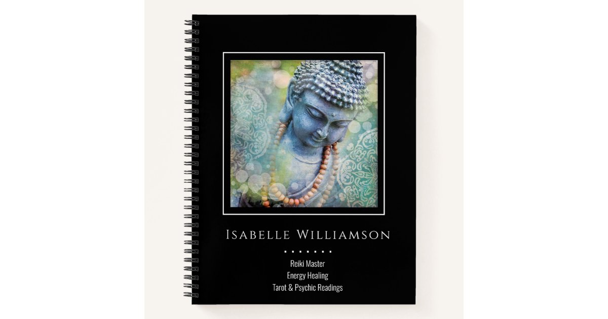 Buddha Zen Reiki Yoga Meditation Sacred Spiritual Notebook | Zazzle