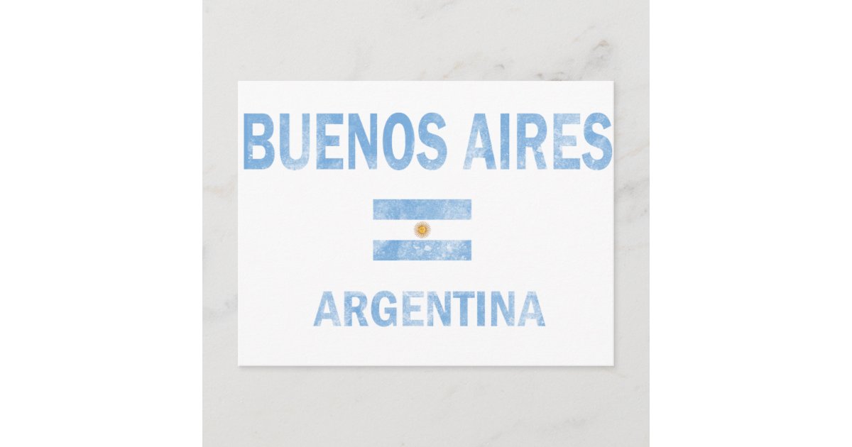 Buenos Aires Argentina Designs Postcard | Zazzle