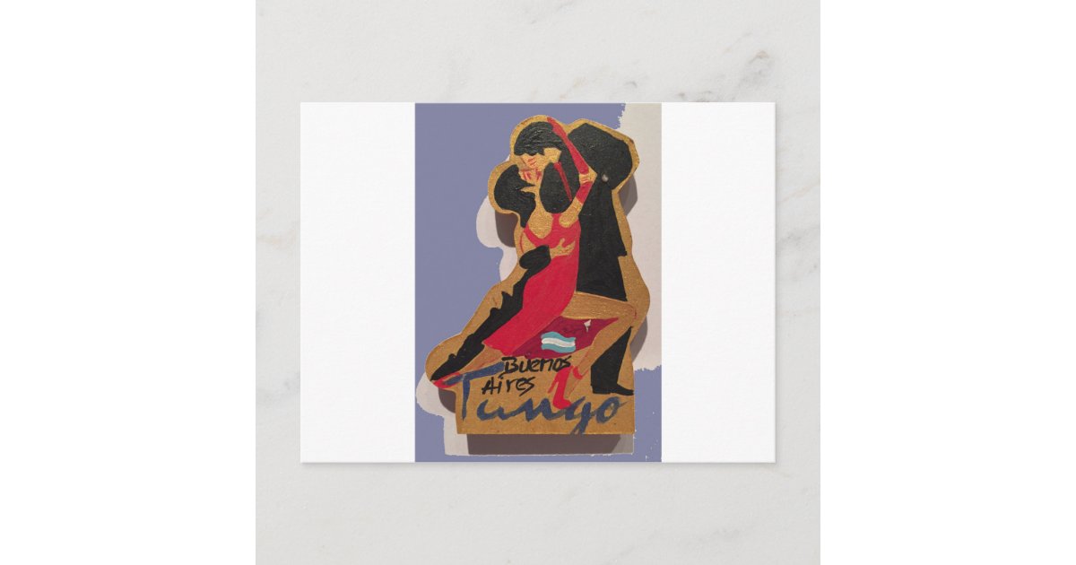 Buenos Aires Tango Postcard | Zazzle