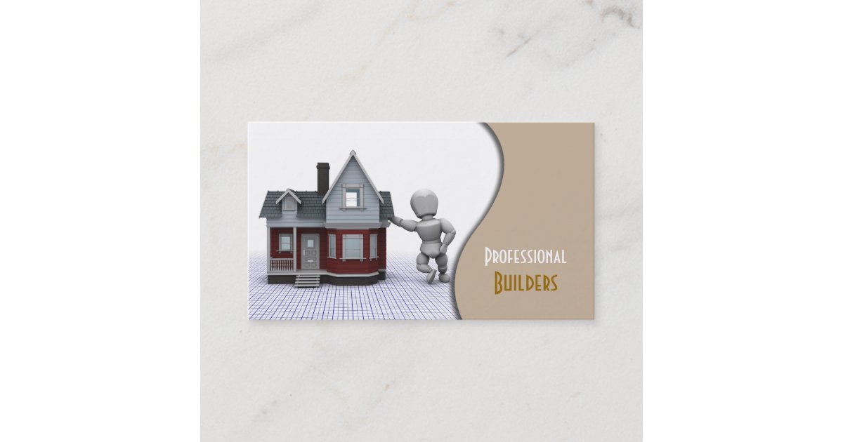 Builders/Construction Business Card | Zazzle
