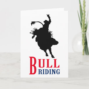 Bull Riding Cards | Zazzle UK
