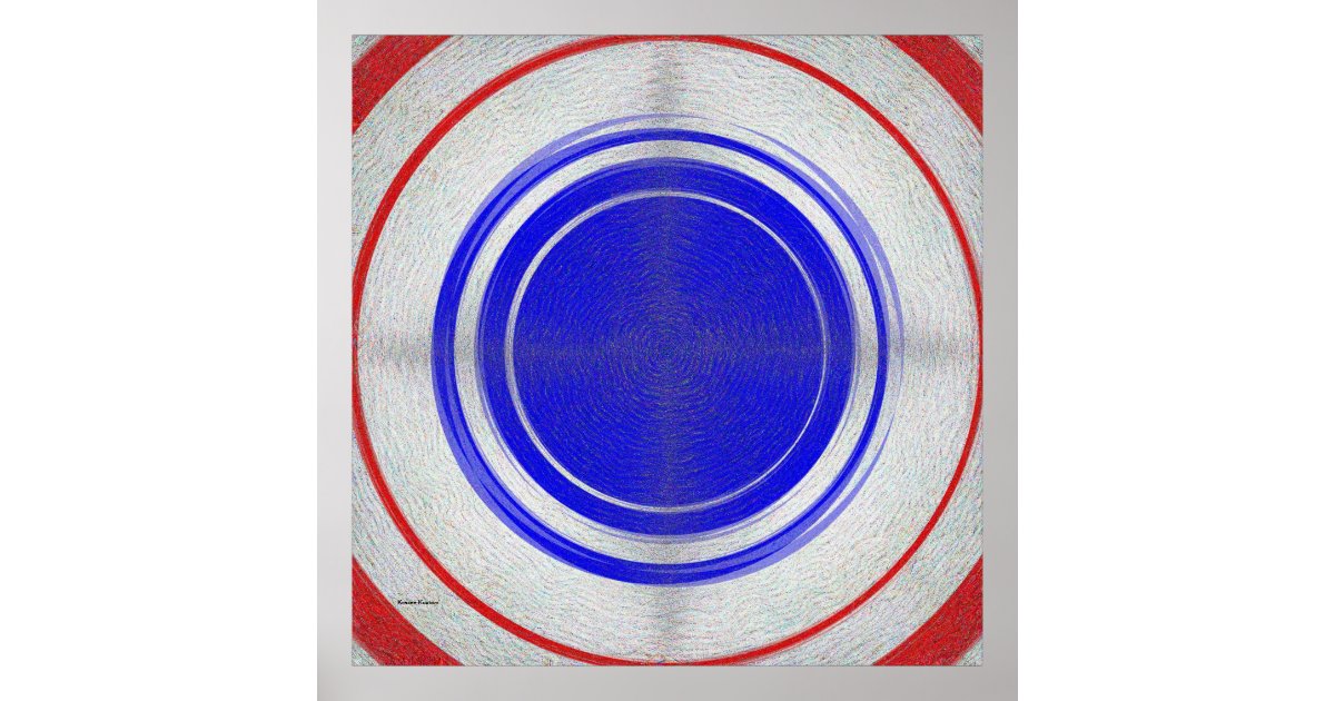 Bullseye Poster | Zazzle