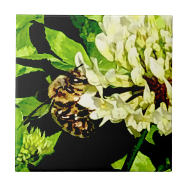 Bumble Bee Ceramic Tile | Zazzle