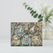 Bunch of Rats at Rattie Reunion Postcard | Zazzle
