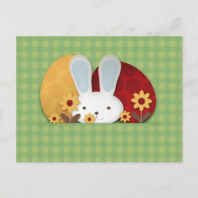 Bunny Cute Postcard | Zazzle