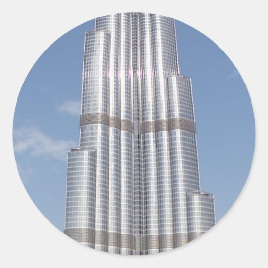 Burj Khalifa Stickers & Labels | Zazzle UK