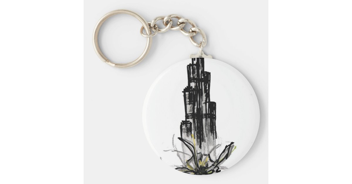 burj khalifa key ring | Zazzle.co.uk