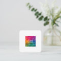 Business Customer Logo Template Elegant Modern Square Business Card ...