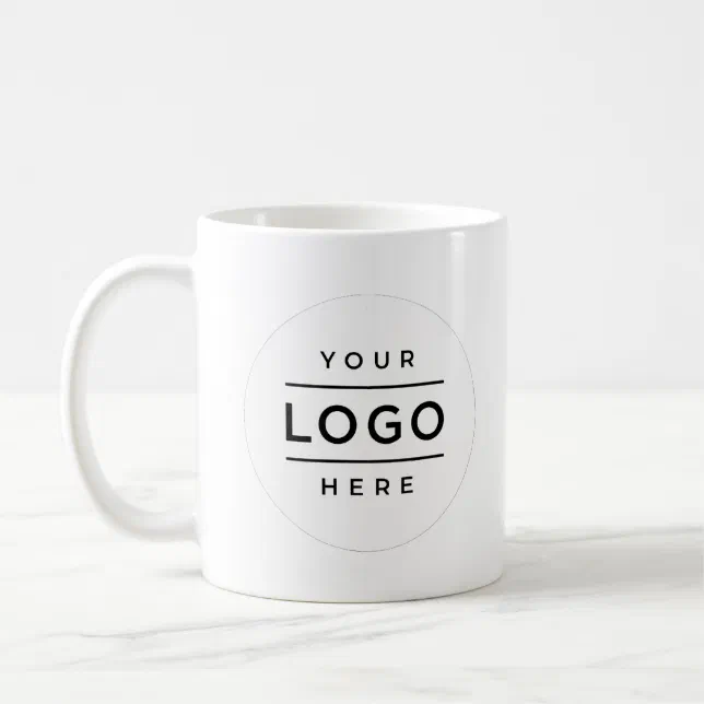 Business logo coffee mug | Zazzle
