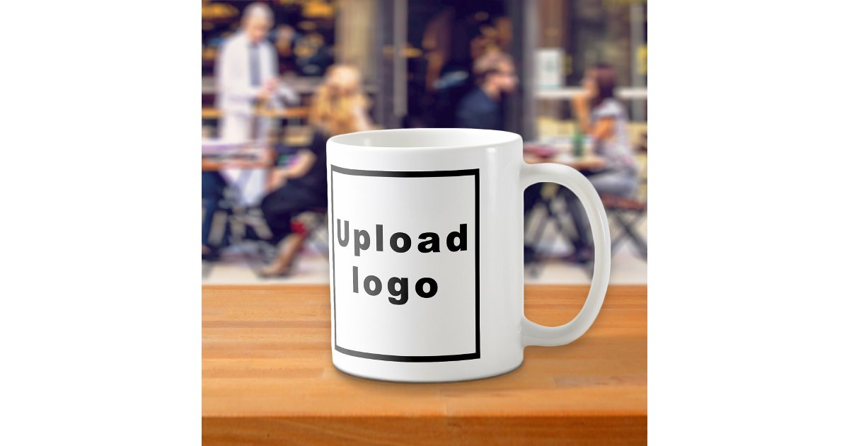 Business Logo on Mug | Zazzle