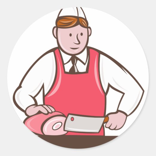 Butchers Stickers & Labels | Zazzle UK