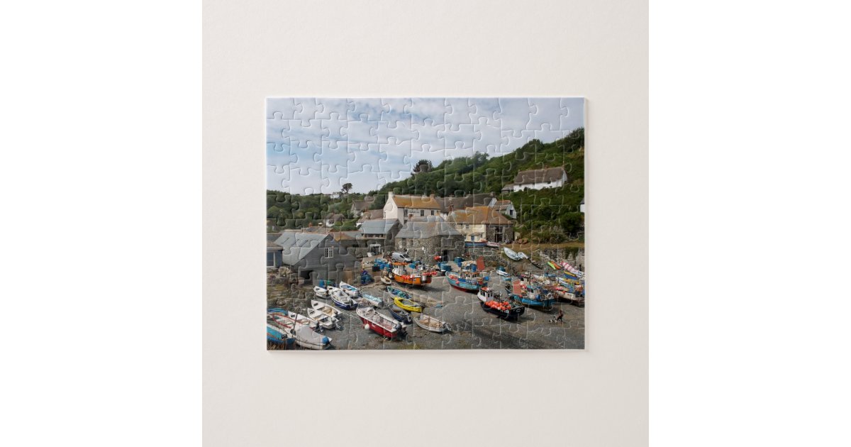 Cadgwith Cornwall Photograph Jigsaw Puzzle | Zazzle