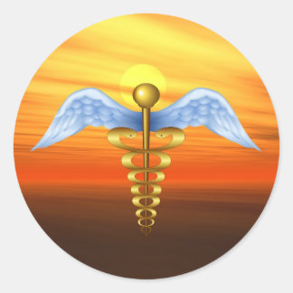 Caduceus Stickers | Zazzle.co.uk