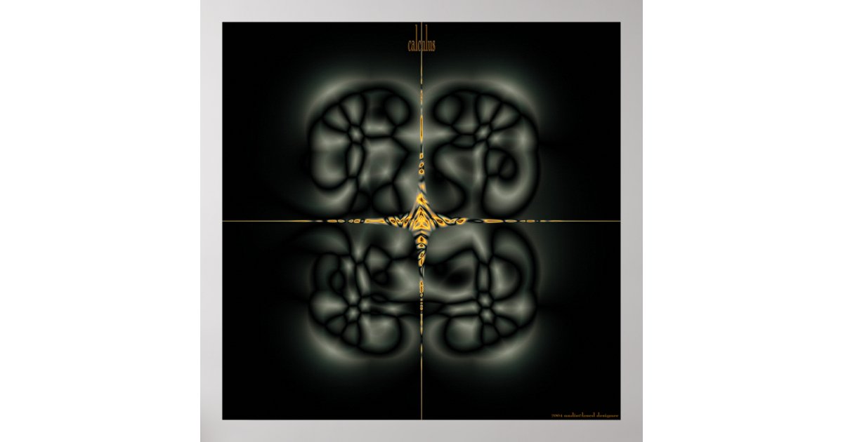 calculus poster | Zazzle