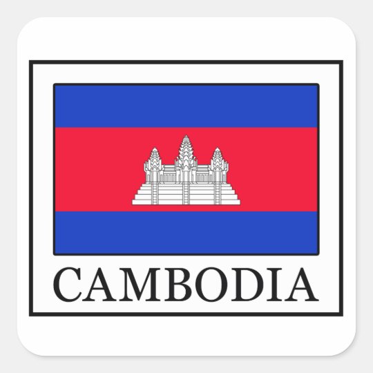 Cambodia Sticker | Zazzle.co.uk