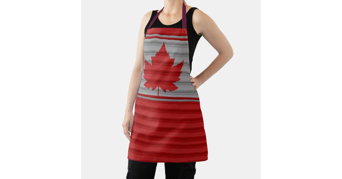 Canada Aprons Personalised Canada Souvenir Apron | Zazzle