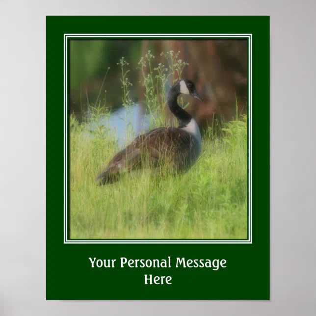 Canada Goose Create Your Own Quote Poster | Zazzle