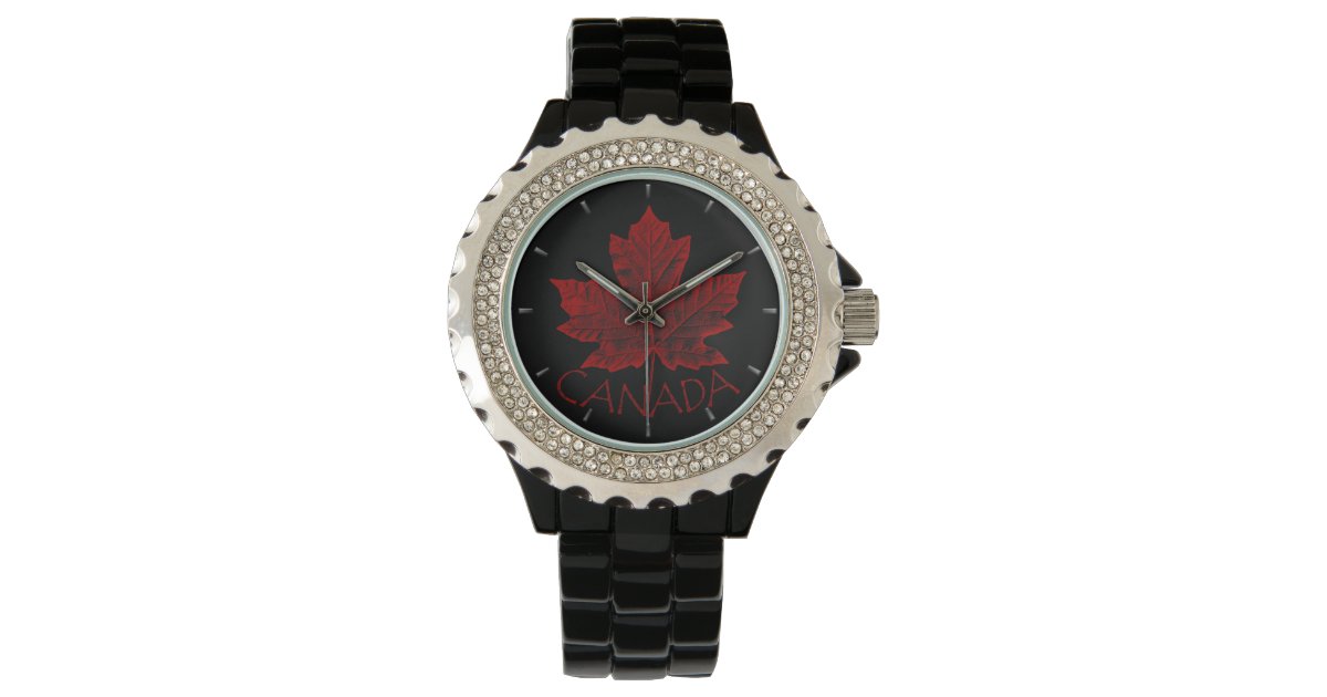 Canada Watch Canada Souvenir Wrist Watch | Zazzle