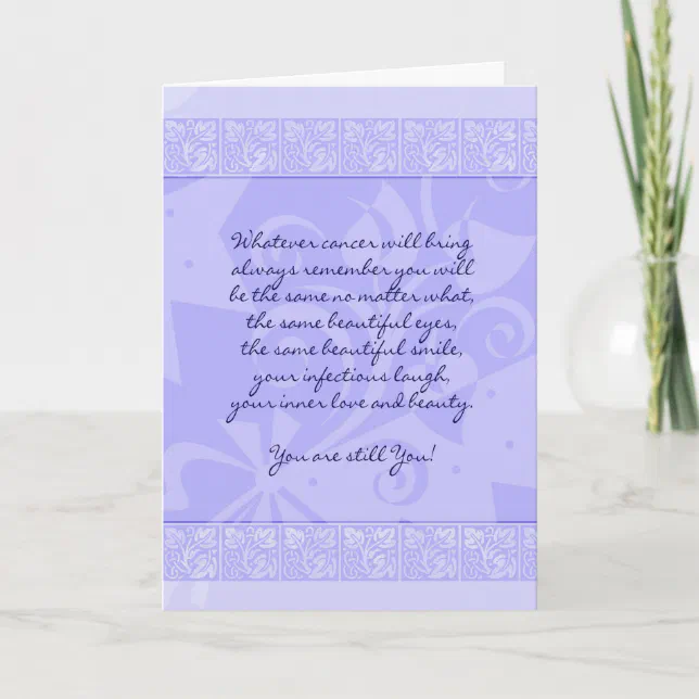 Cancer Patient Card | Zazzle