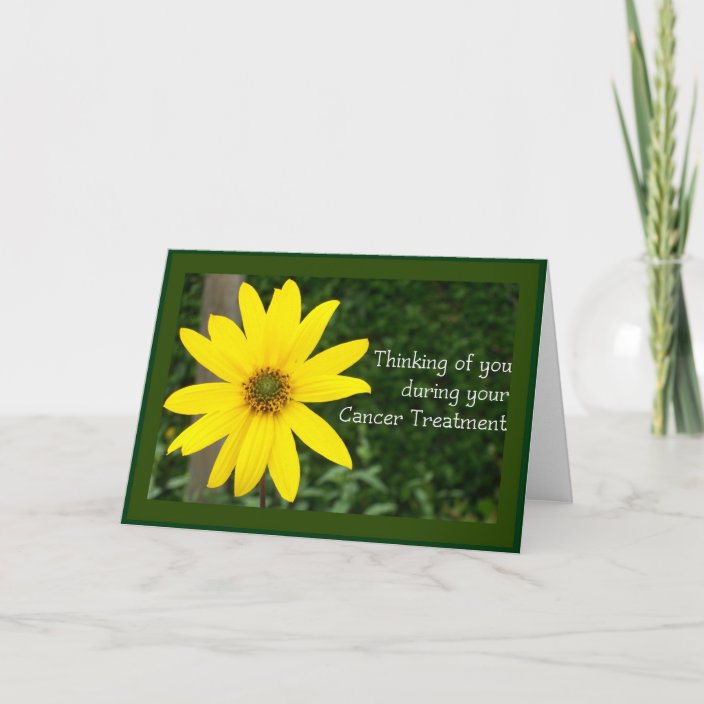 Cancer Treatment Sympathy Card | Zazzle.co.uk