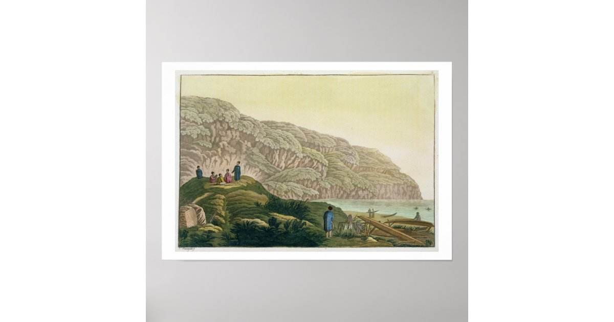 Captain Cook (1728-79) in Alaska during his voyage Poster | Zazzle