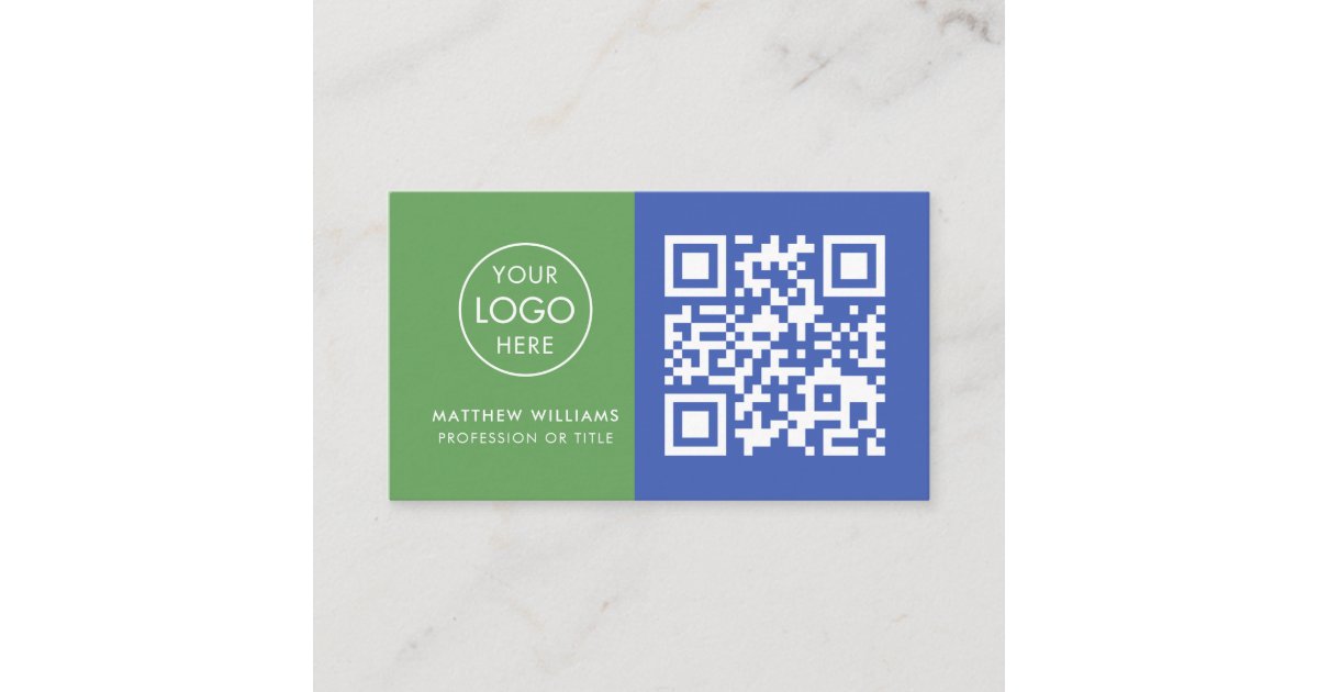 Car Detailing Professional QR Code Logo Modern Business Card | Zazzle