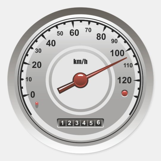 Car Speedometer Stickers | Zazzle.co.uk