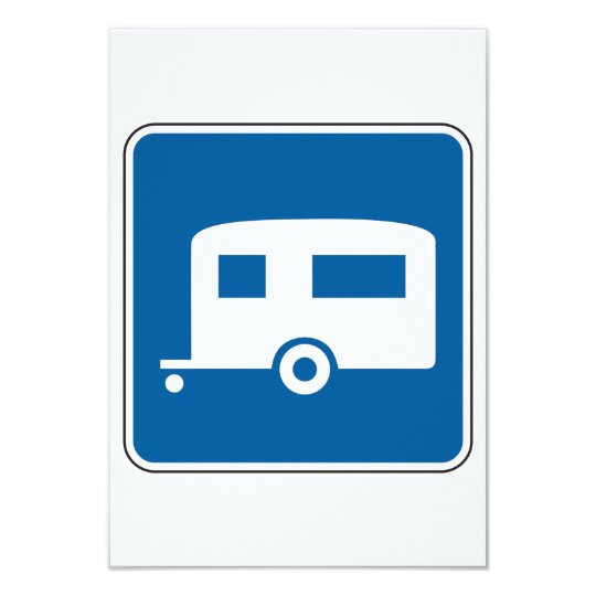 Caravan Road Sign Invitations | Zazzle.co.uk