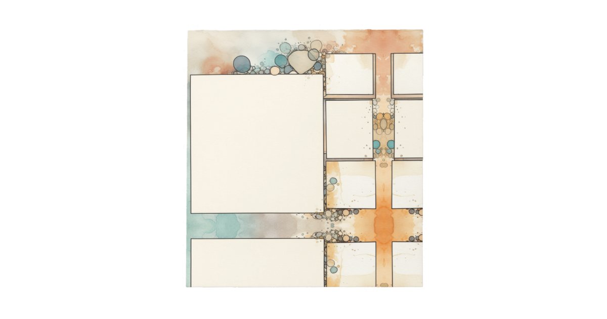 Card Layout Scrapbook Notepad | Zazzle