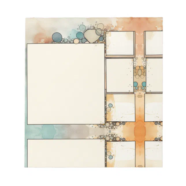 Card Layout Scrapbook Notepad | Zazzle
