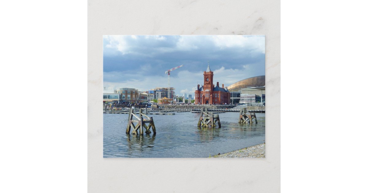 Cardiff Bay, Cardiff, Wales Postcard | Zazzle