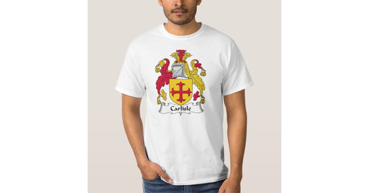 Carlisle Family Crest T-Shirt | Zazzle