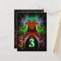 Carnaval Table Number Postcard | Zazzle
