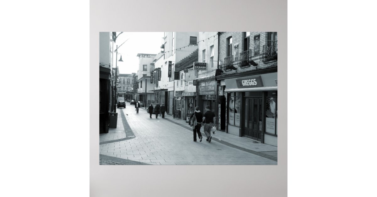 Caroline Street, Cardiff Poster | Zazzle