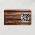 Carpenter Sample Model Design Commercial Business Card | Zazzle