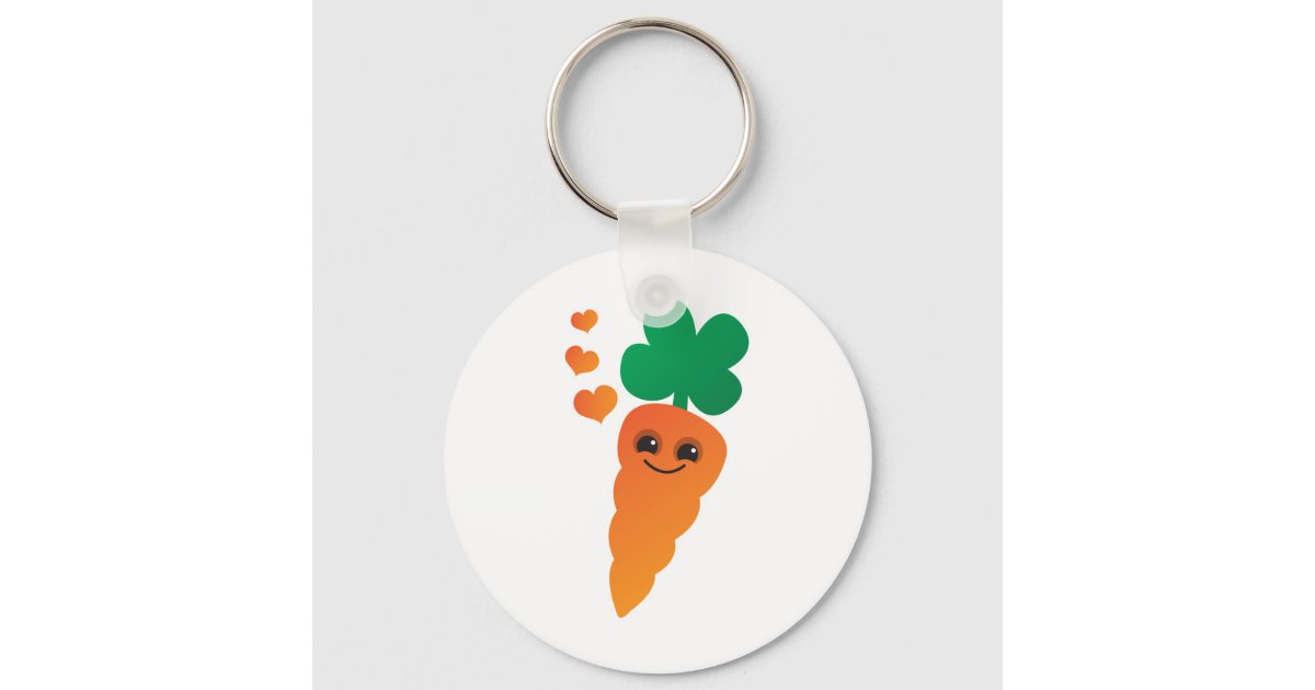 Carrot Key Ring | Zazzle