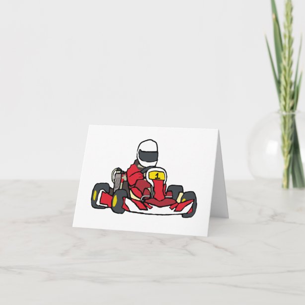 Go Kart Cards | Zazzle UK