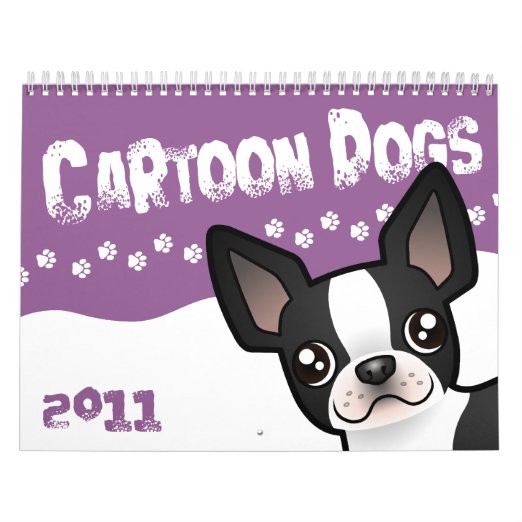 Dog Cartoon Calendars | Zazzle.co.uk