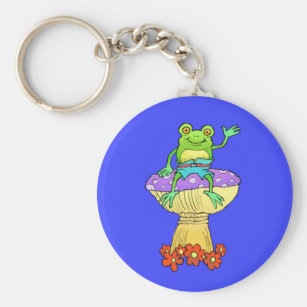 Cartoon Frog Key Rings & Keychains | Zazzle UK