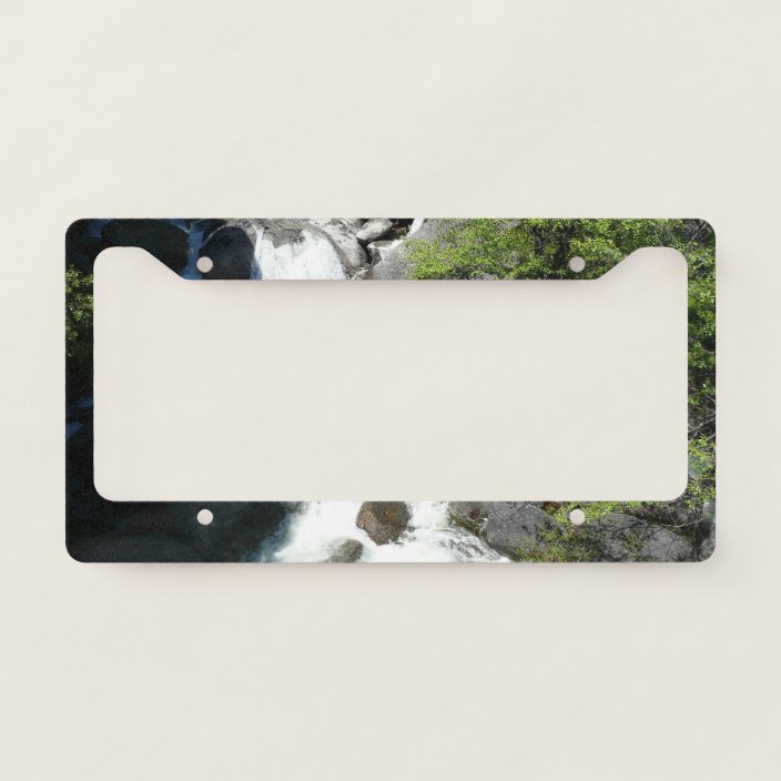 Cascade Falls at Yosemite National Park Licence Plate Frame | Zazzle.co.uk