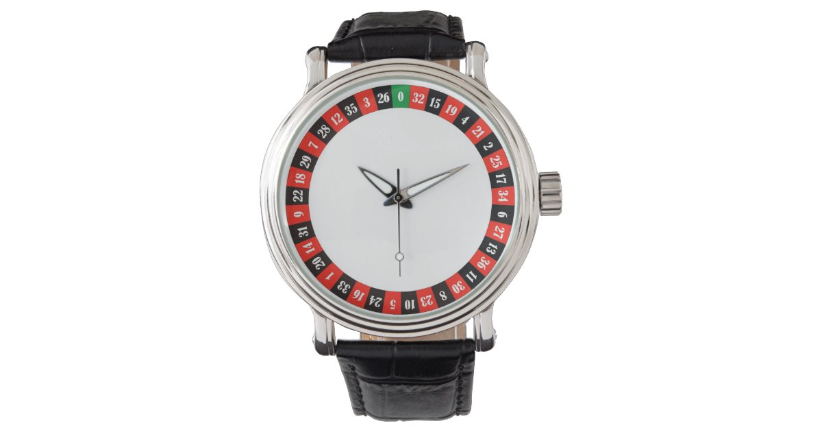 casino roulette wheel watch | Zazzle