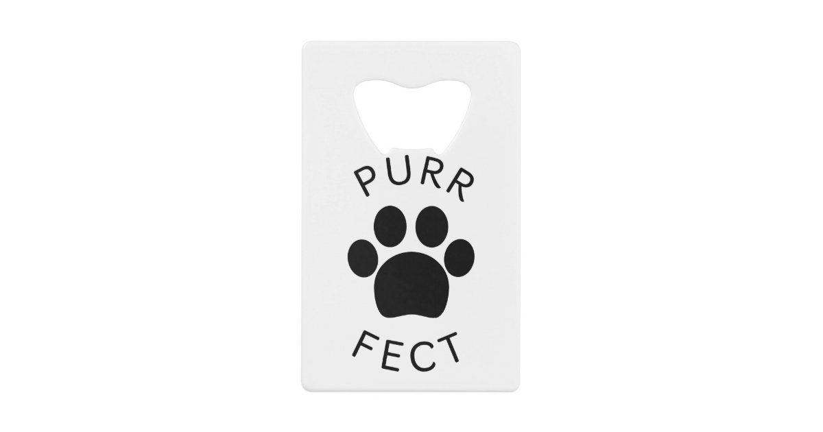 Cat Perfect Purr Paw Print | Zazzle