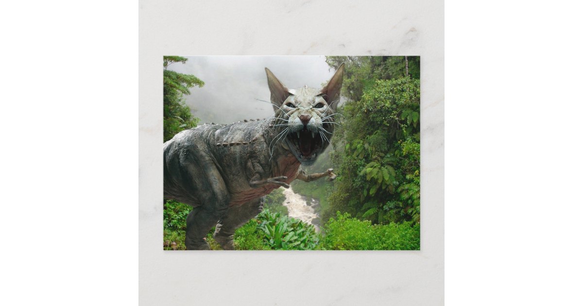 Catasaurus Rex Postcard | Zazzle