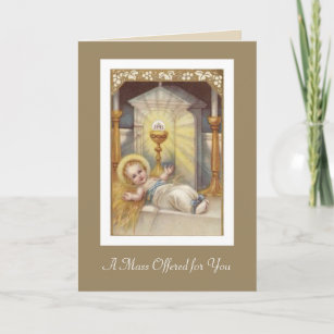 Catholic Mass Cards | Zazzle UK