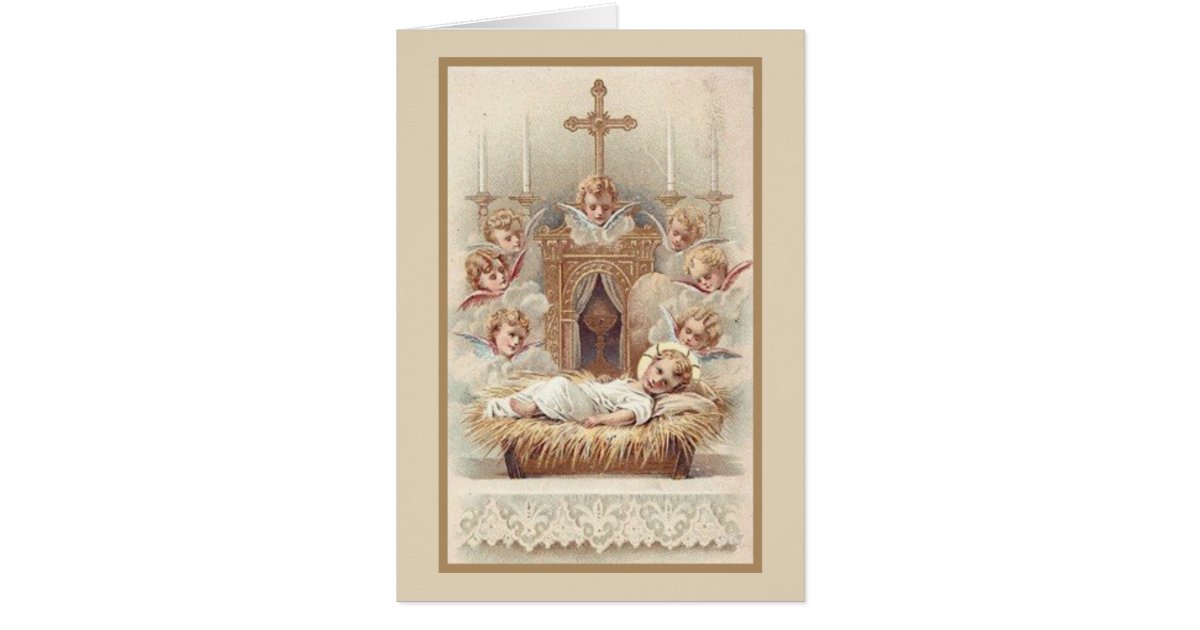 Catholic Mass Offering Card | Zazzle
